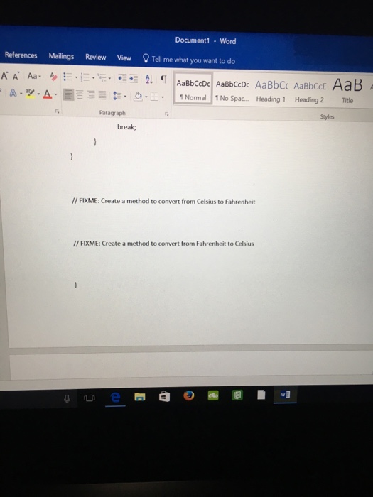 Solved Modify the program and create two methods to convert | Chegg.com
