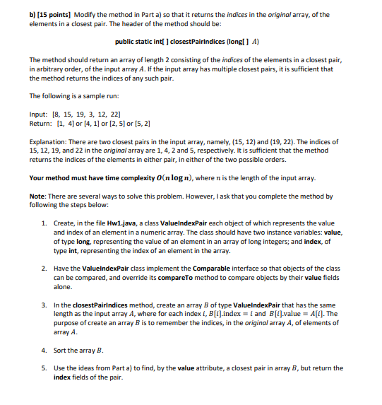 Solved ITEC 3150: Advanced Programming Assignment 1 Problem | Chegg.com