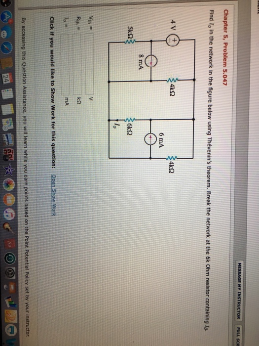 Solved Find I_0 in the network in the figure below using | Chegg.com