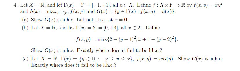 Solved Let X=R, and let Γ(x)=Y=[−1,+1], all x∈X. Define | Chegg.com