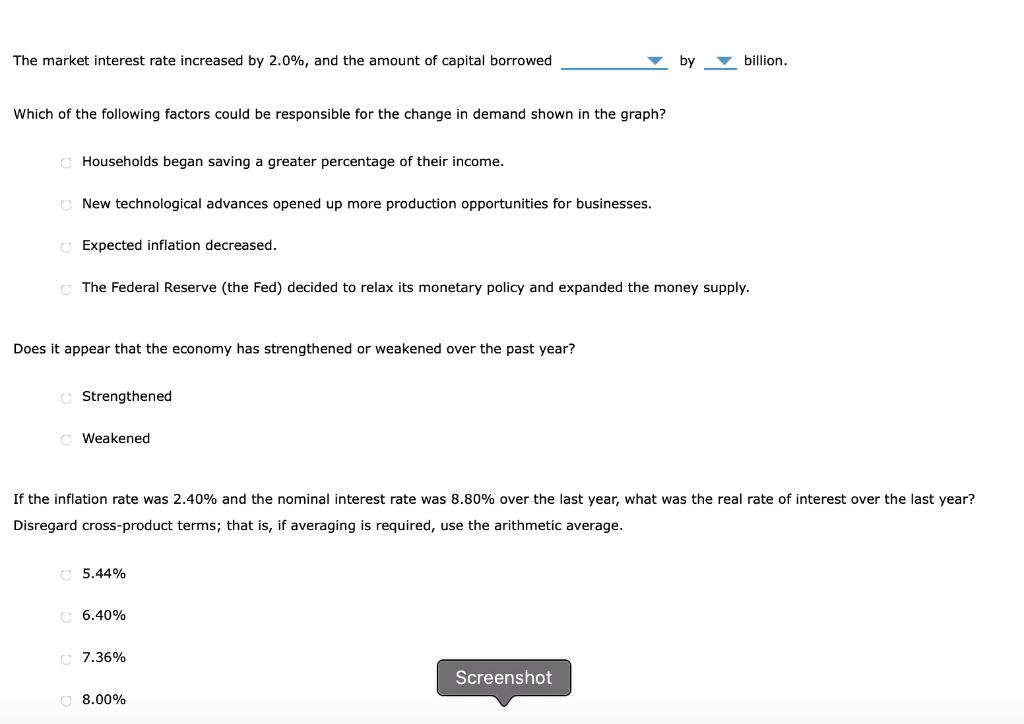Solved Chapter 5 Assignment 5. The market for capital The | Chegg.com