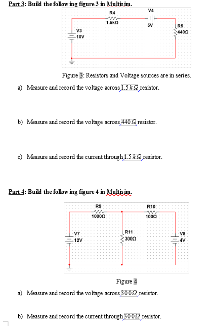 Solved Part 1: Build the following network in Multisim. R1 | Chegg.com