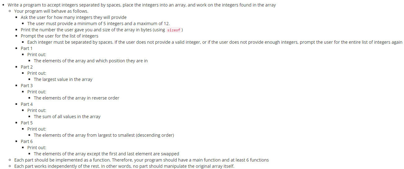 Solved - Write a program to accept integers separated by | Chegg.com Solved - Write a program to accept integers separated by | Chegg.com