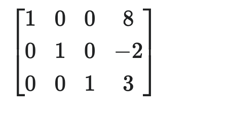 Solved If a system of linear equations is represented by the | Chegg.com