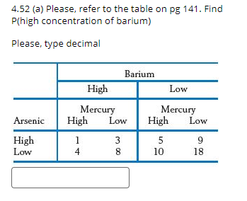 Solved 4.52 (a) Please, refer to the table on pg 141. Find P | Chegg.com