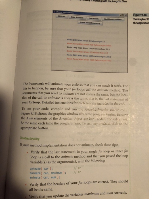 Solved CODE IN ACTION To see a step-by-stepillsration | Chegg.com