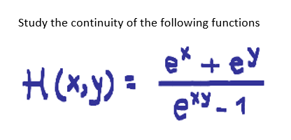 Solved Study the continuity of the following functions | Chegg.com
