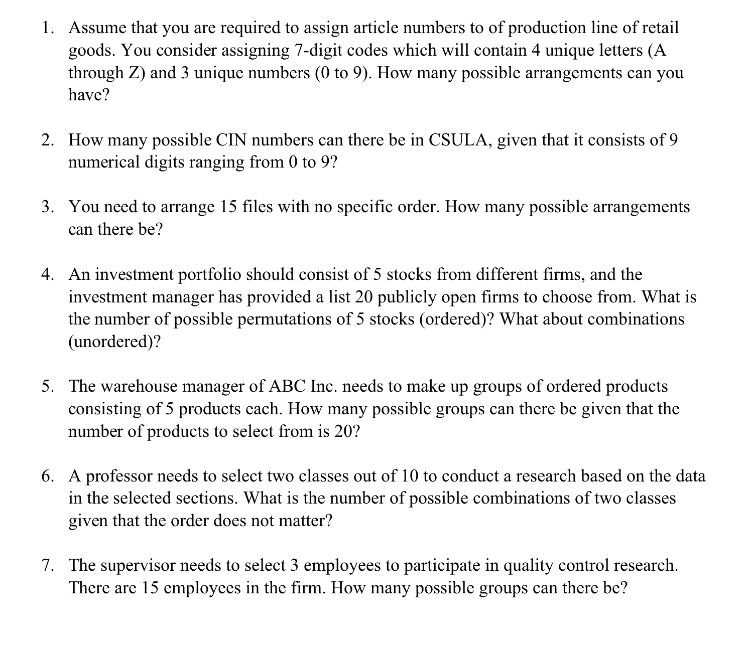 1. Assume that you are required to assign article | Chegg.com