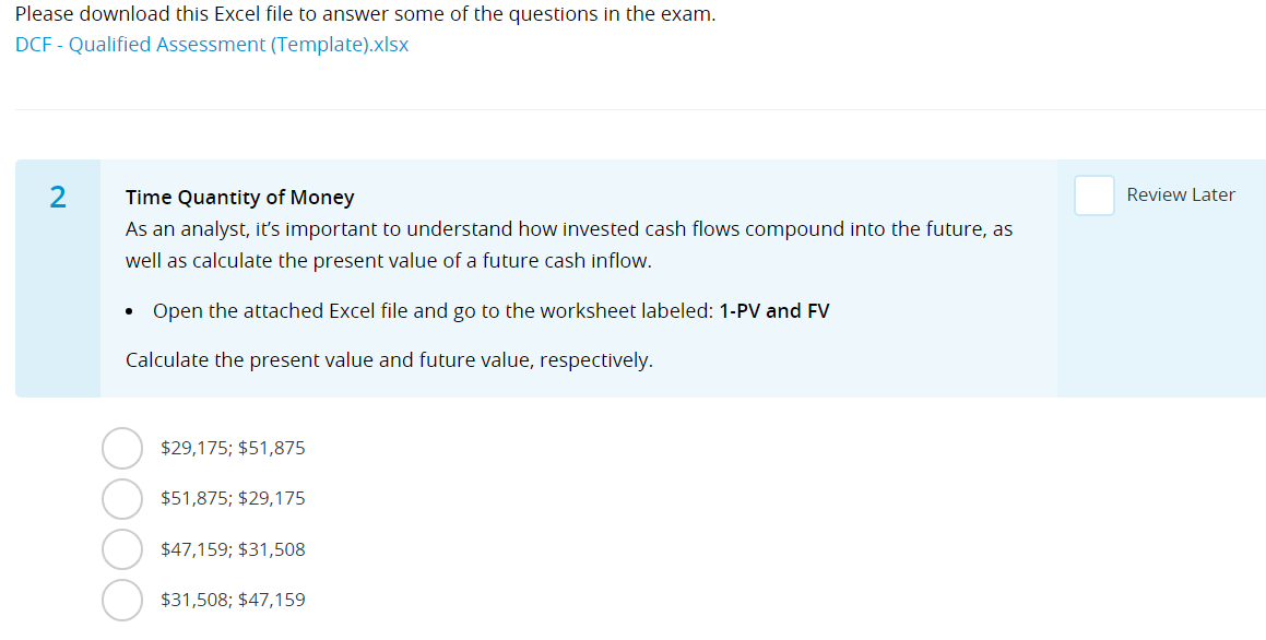Solved Present Value and Future ValuePreferred Model Layout | Chegg.com