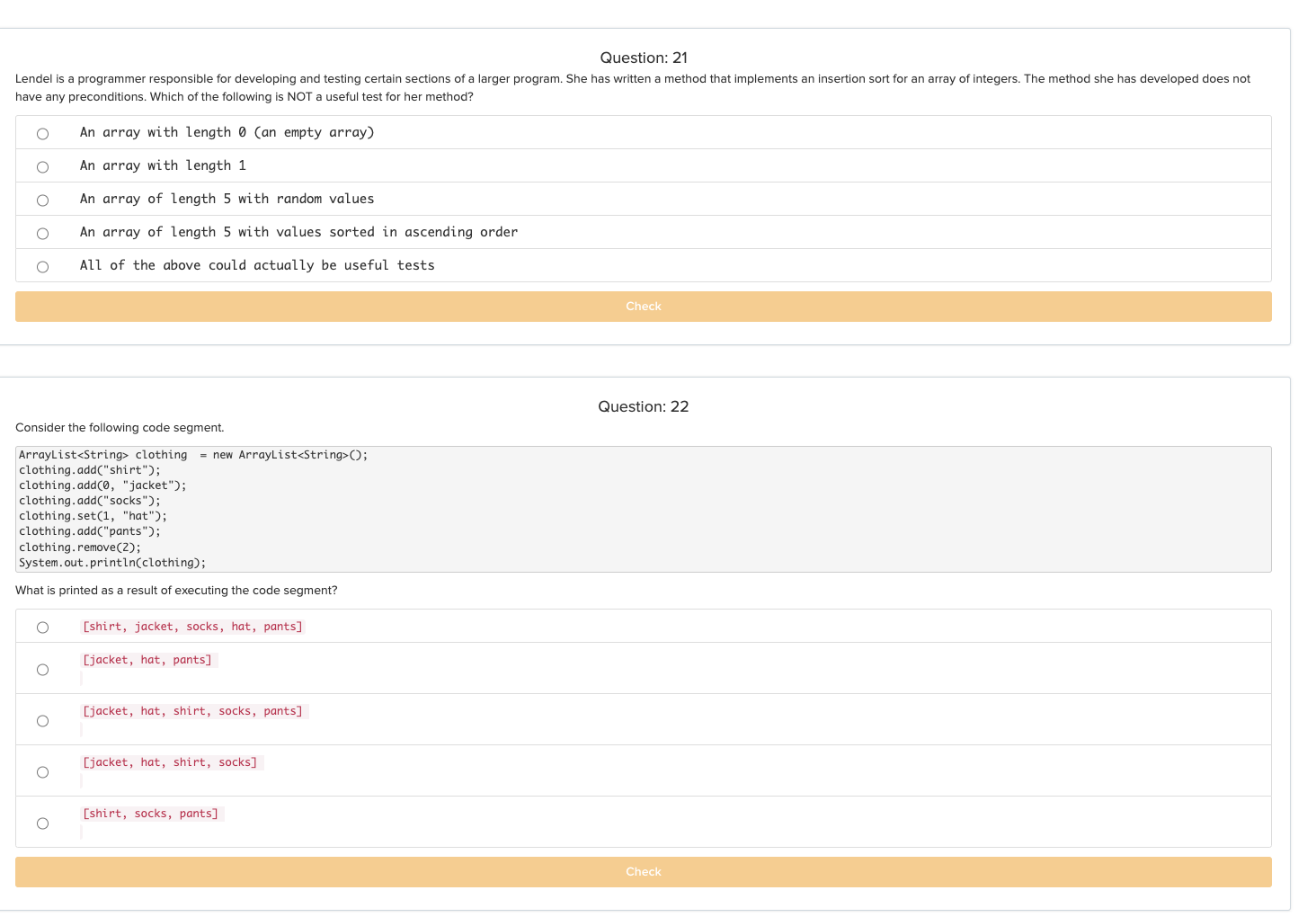 Solved Question: 21 have any preconditions. Which of the | Chegg.com