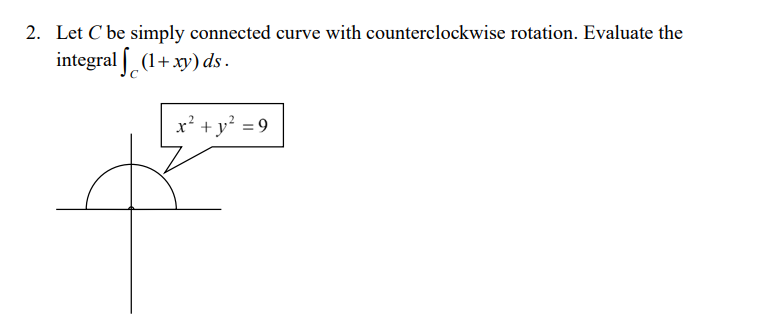 Solved 2. Let C be simply connected curve with | Chegg.com