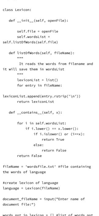 Solved Plz Answer In Python Language And Plz Complete 823 2334