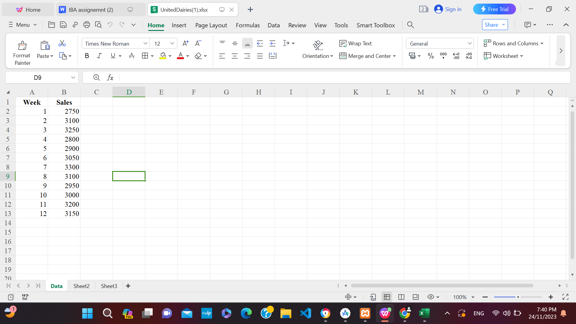 Solved Assignment Instructions: 1- Please submit an Excel | Chegg.com