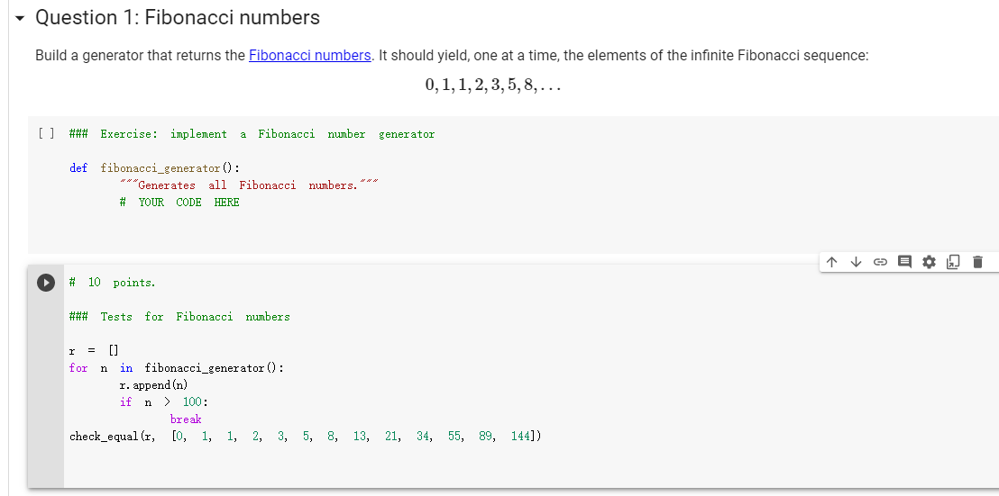 Solved [23] #@title Let's define test helper. Let's define a | Chegg.com