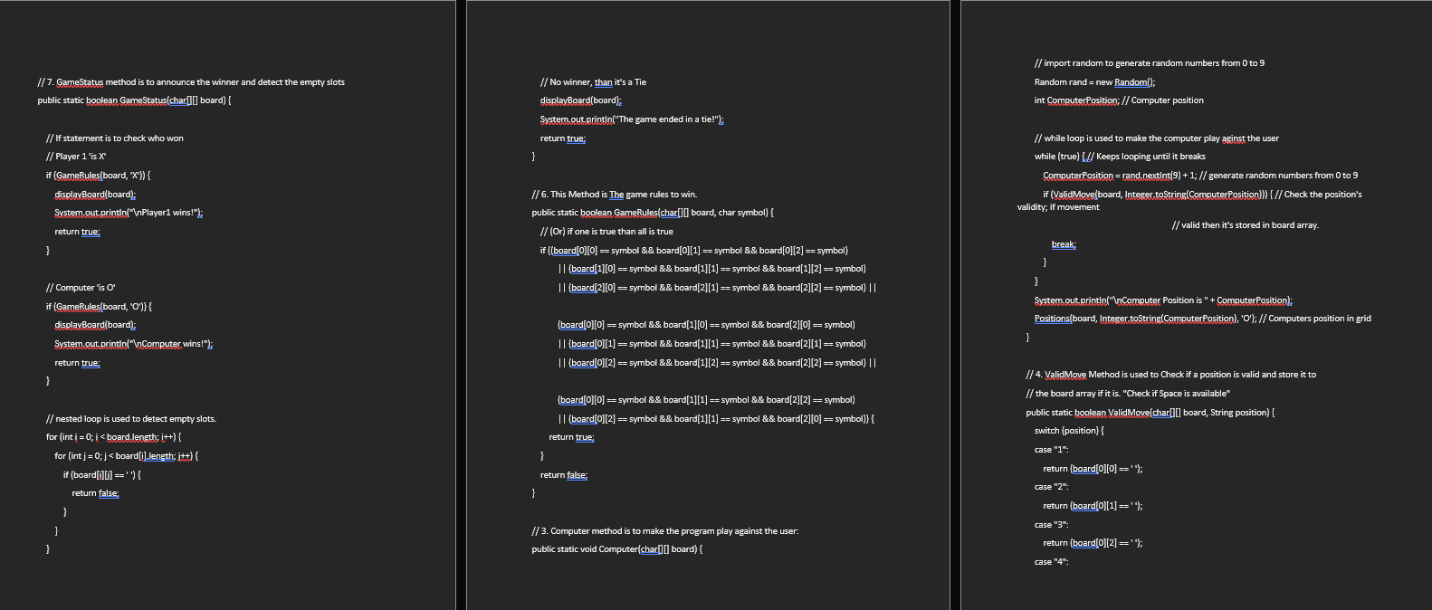 Solved I Need Help With Creating A Script To Present Tic Tac 