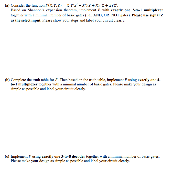 Solved A Consider The Function Fxyz Xyz Xyz