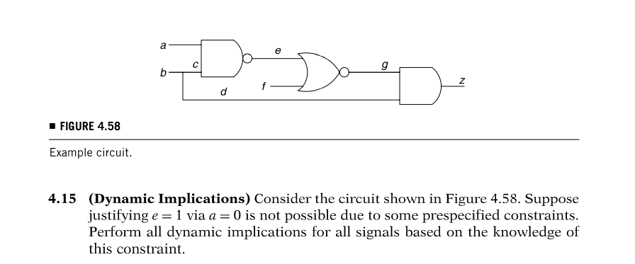 Solved a с g b D Z f d FIGURE 4.58 Example circuit. 4.15 | Chegg.com