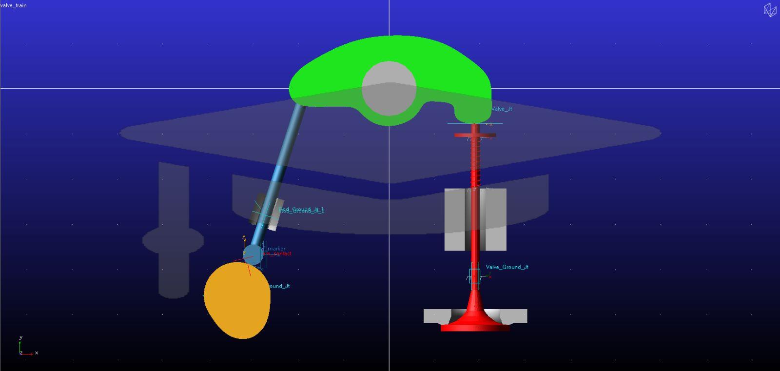 Solved Cam Rocker Valve Mechanism a) Specify and show the | Chegg.com