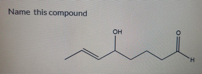 Solved Name this compound | Chegg.com