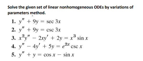 Solved kindly answer part 3 of it using method variation of | Chegg.com