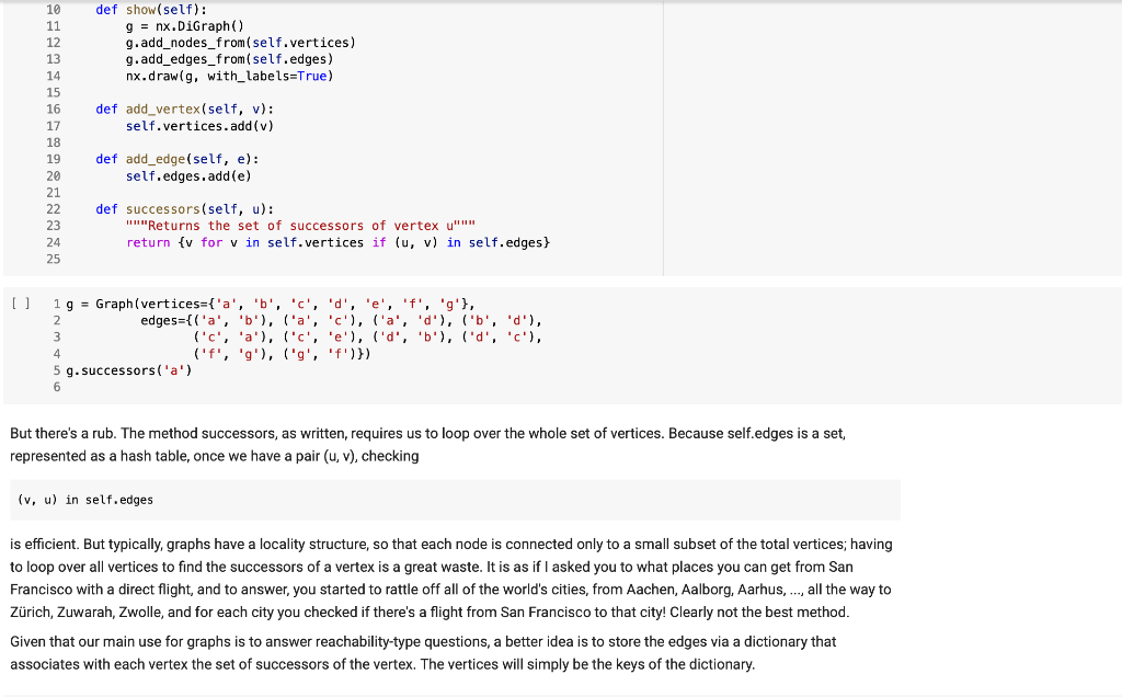 Solved A directed Graph G V E Consists Of A Set Of Chegg