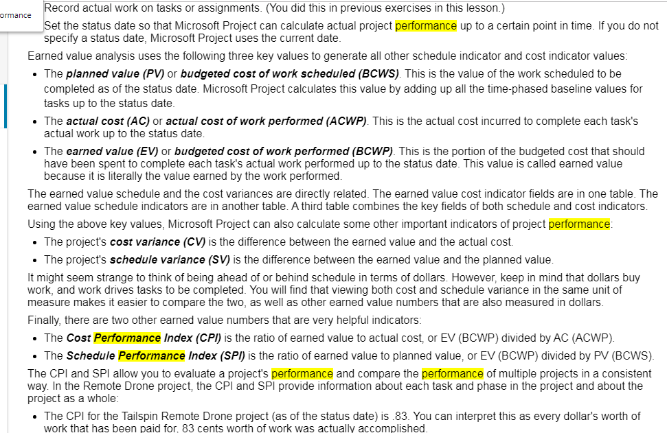 Solved What is the difference between cost variance and | Chegg.com