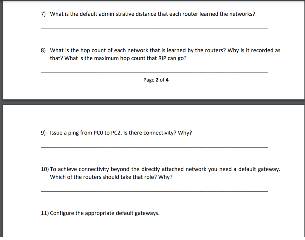 Solved Objective Routing Information Protocol (RIP) is a | Chegg.com