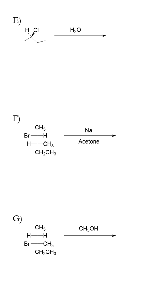 Solved Q3. For each reaction below, analyze the reaction | Chegg.com