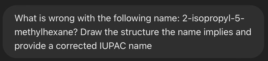Solved What is wrong with the following name: | Chegg.com