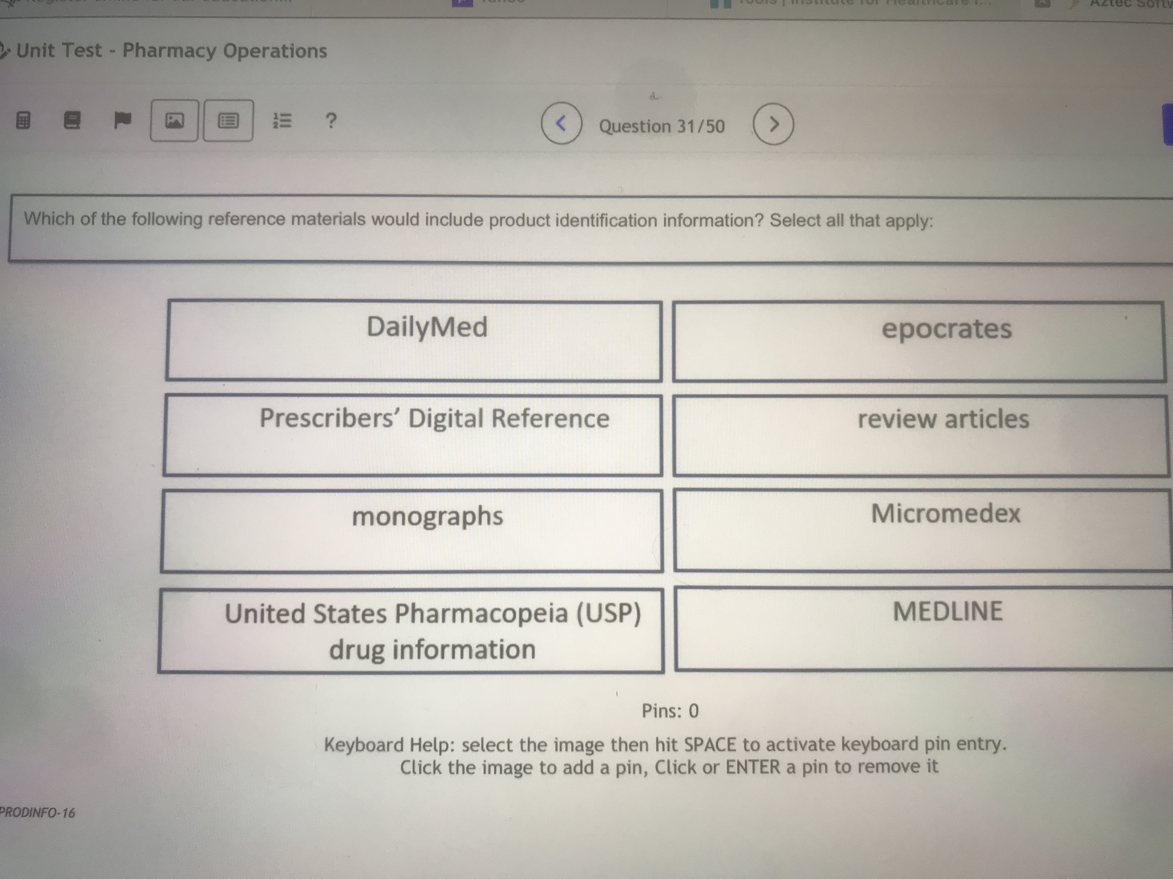 Solved Which of the following reference materials would | Chegg.com