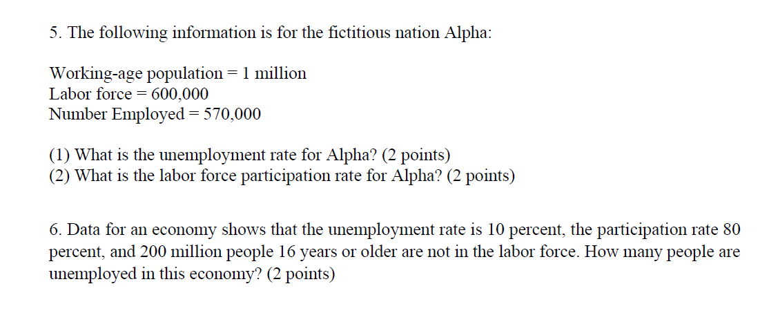 Solved 5. The following information is for the fictitious | Chegg.com
