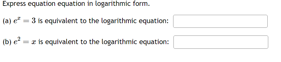 Solved Find the logarithm. log10(10,0001)=Write the equation | Chegg.com