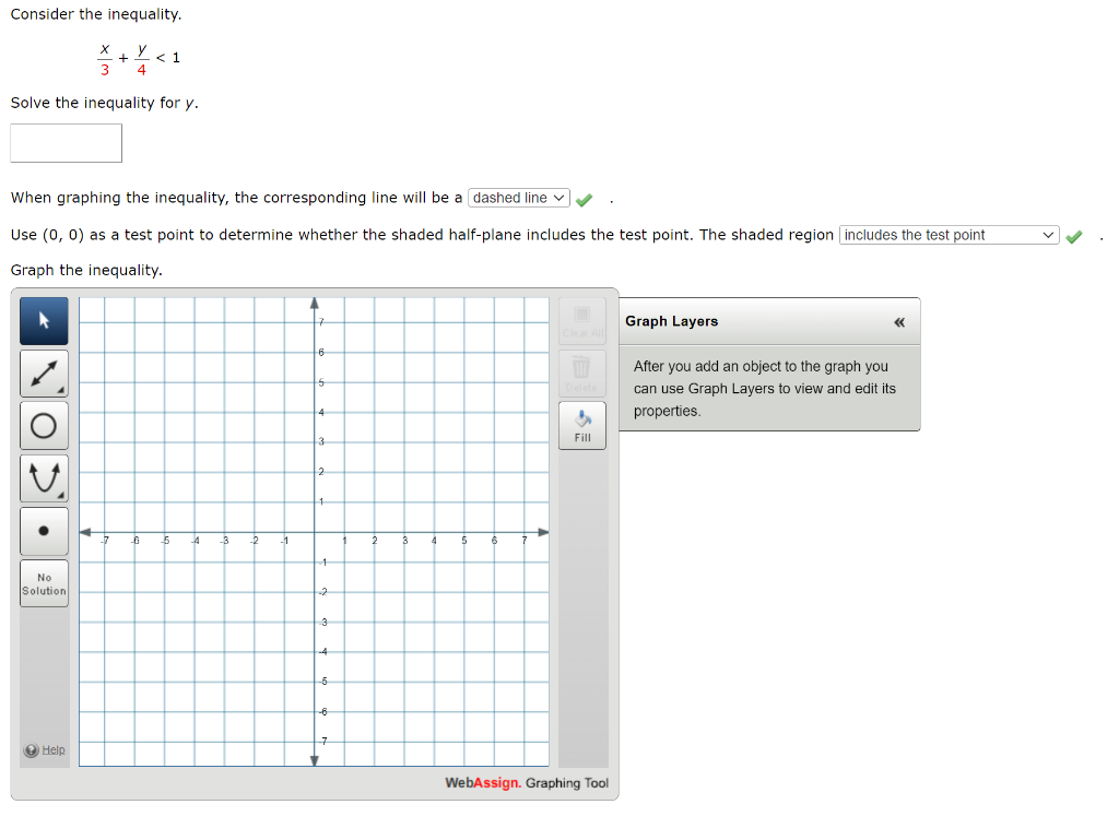 Solved Consider the inequality. 3x+4y