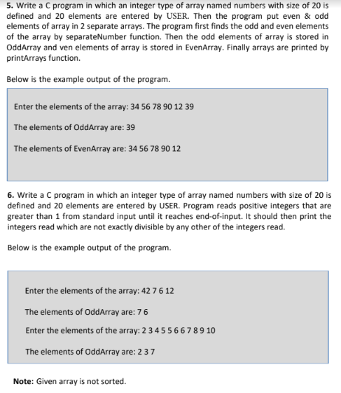 Solved 5. Write a C program in which an integer type of | Chegg.com