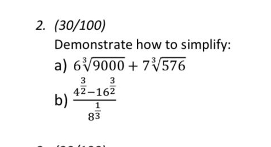 Solved Demonstrate how to | Chegg.com