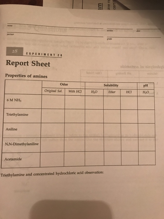Solved iction grade EXPERIMENT 28 Pre-Lab Questions 1. Below | Chegg.com