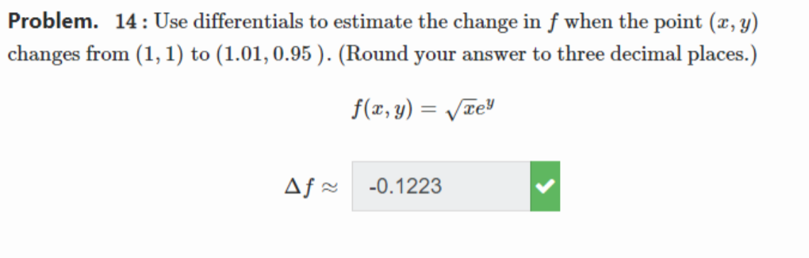 Solved Problem. 11: Find the total differential of the | Chegg.com