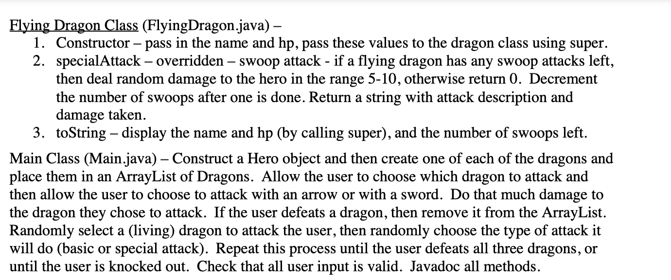 Solved Create a game where the user must defeat three | Chegg.com