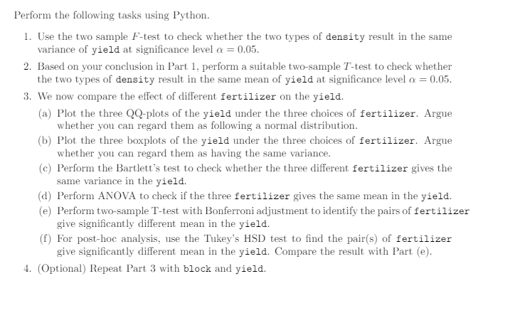 Solved (Coding/PYTHON!!!!!) The sample dataset (crop.csv) | Chegg.com