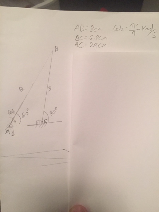 Solved How do I find the angular velocities using instant | Chegg.com