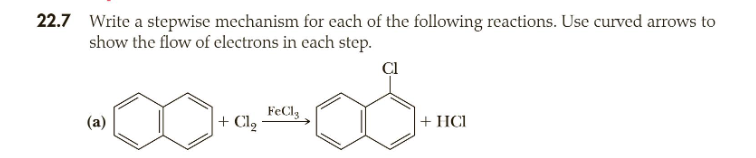 Solved .7 Write a stepwise mechanism for each of the | Chegg.com