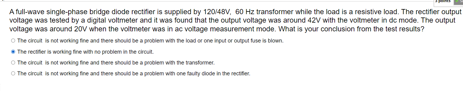 Solved A full-wave single-phase bridge diode rectifier is | Chegg.com