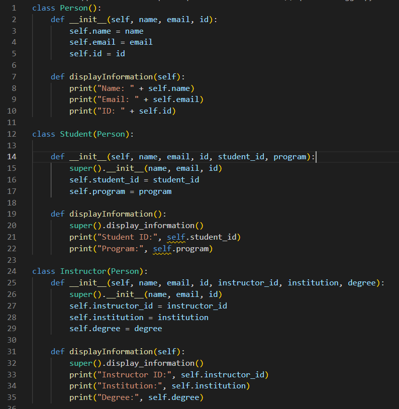 Solved Help! my current code with some errors i cant fix any | Chegg.com
