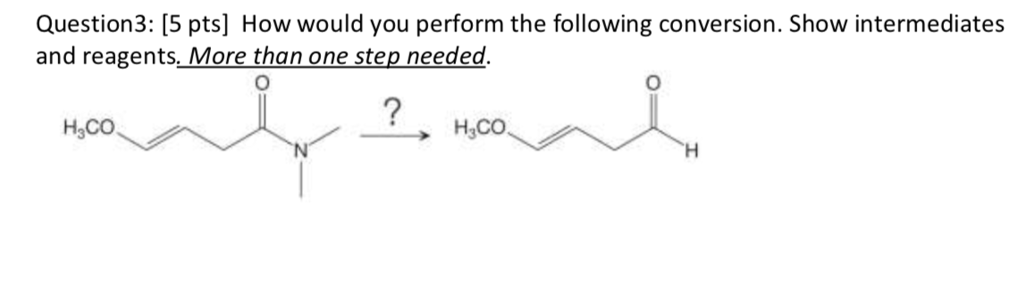 Solved Question3: [5 pts) How would you perform the | Chegg.com Solved Question3: [5 pts) How would you perform the | Chegg.com
