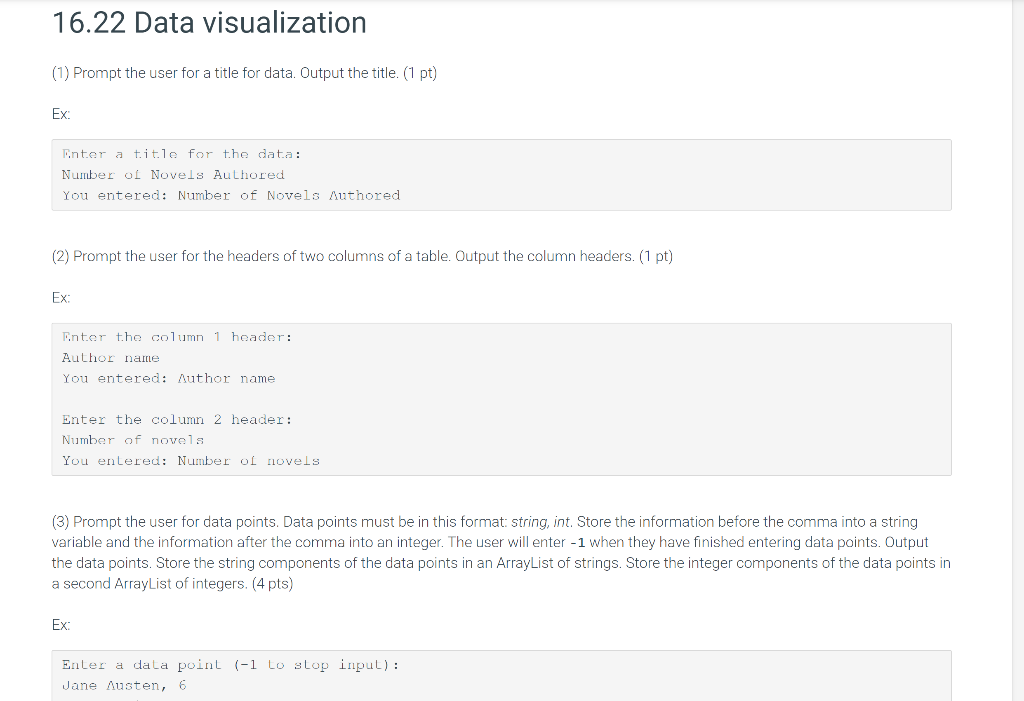 Solved Write the code in JAVA. Can you please be careful for | Chegg.com