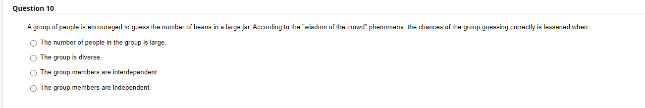Solved A group of people is encouraged to guess the number | Chegg.com