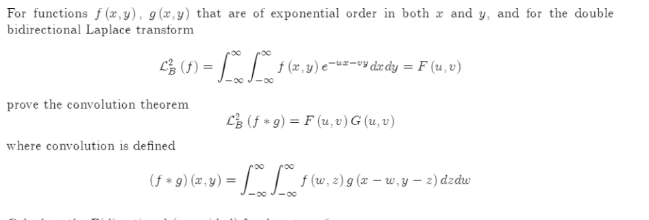 Solved The question demands that we prove the the | Chegg.com