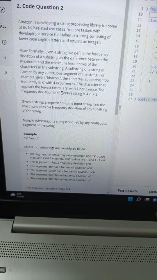 Solved Amazon is developing a string processing library for | Chegg.com