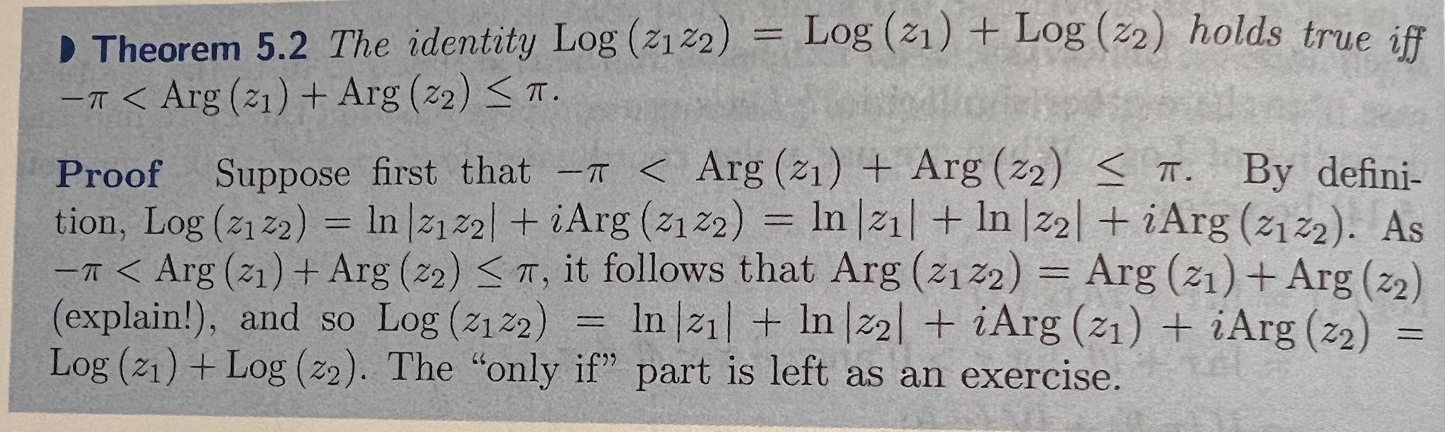 Solved Explain why -π