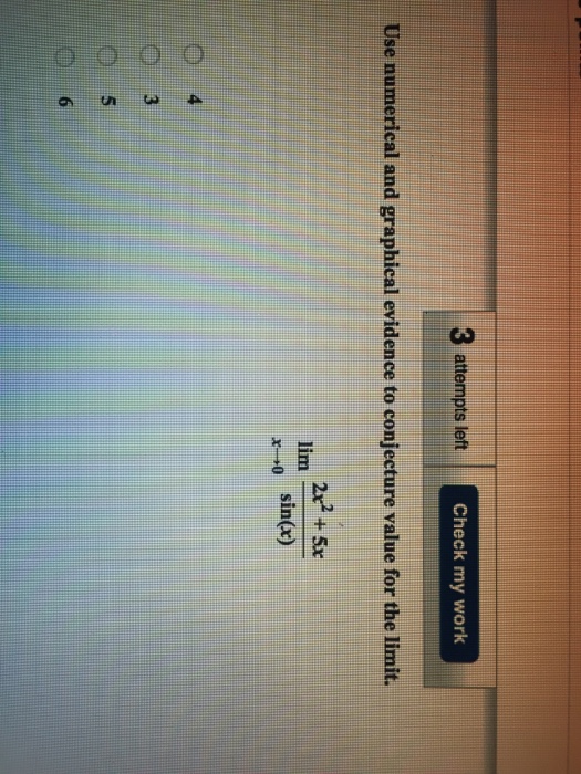 Solved 3 attempts left Check my work Use numerical and | Chegg.com